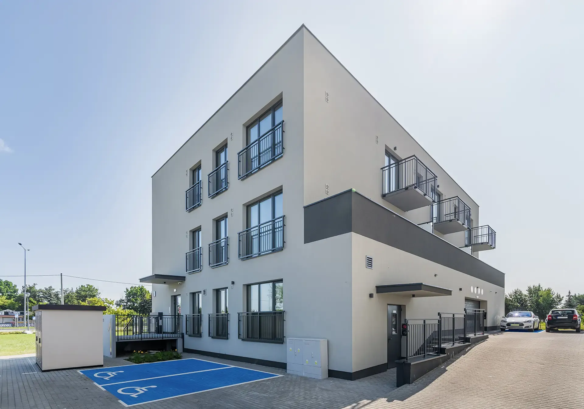 Budynek inwestycji Przystanek Tarchomin 5, Warszawa Białołęka